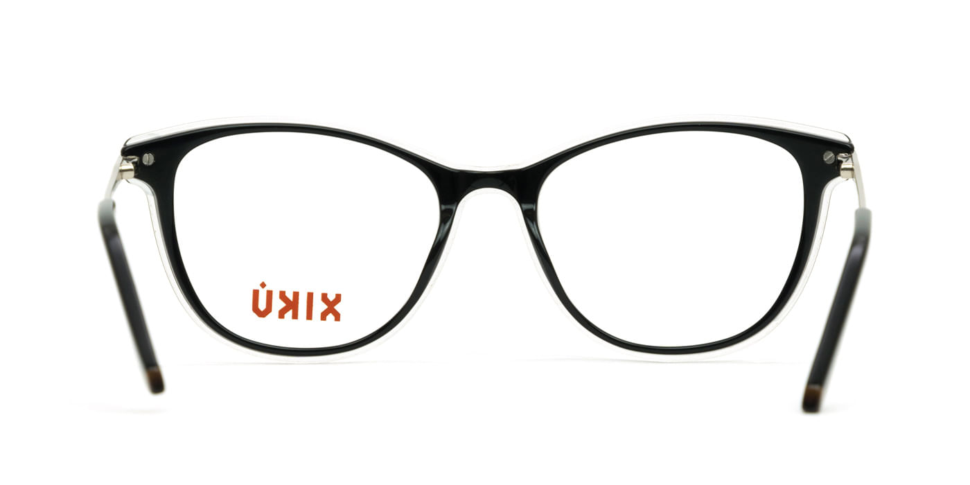 Lentes Oftálmicos Para Mujer Xikú Casual Xk2001 Negro - Devlyn