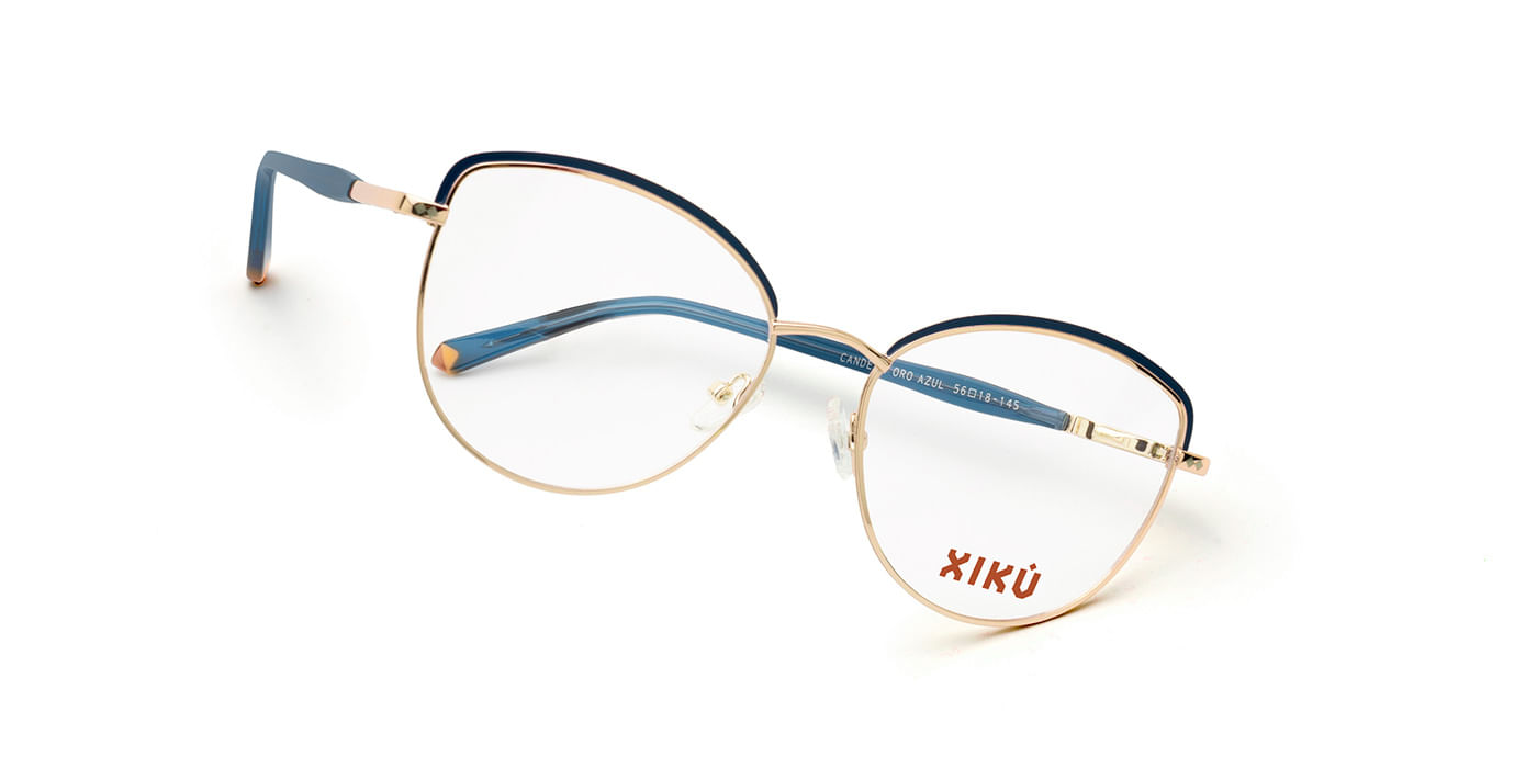 Ópticas Devlyn | Lente oftálmico para Mujer Xiku Casual CANDELA Oro