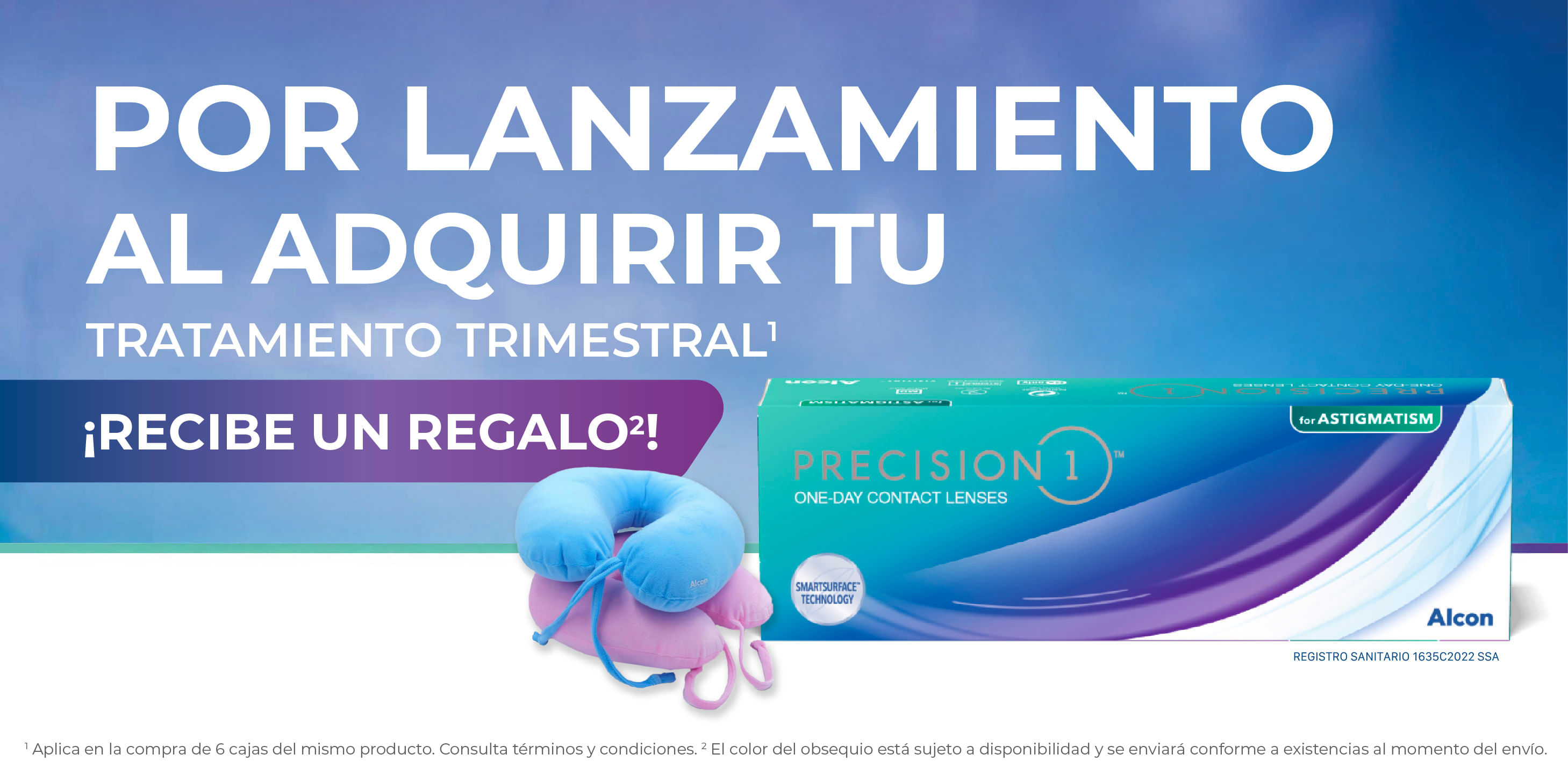 Lente de contacto Precision 1 Astigmatismo